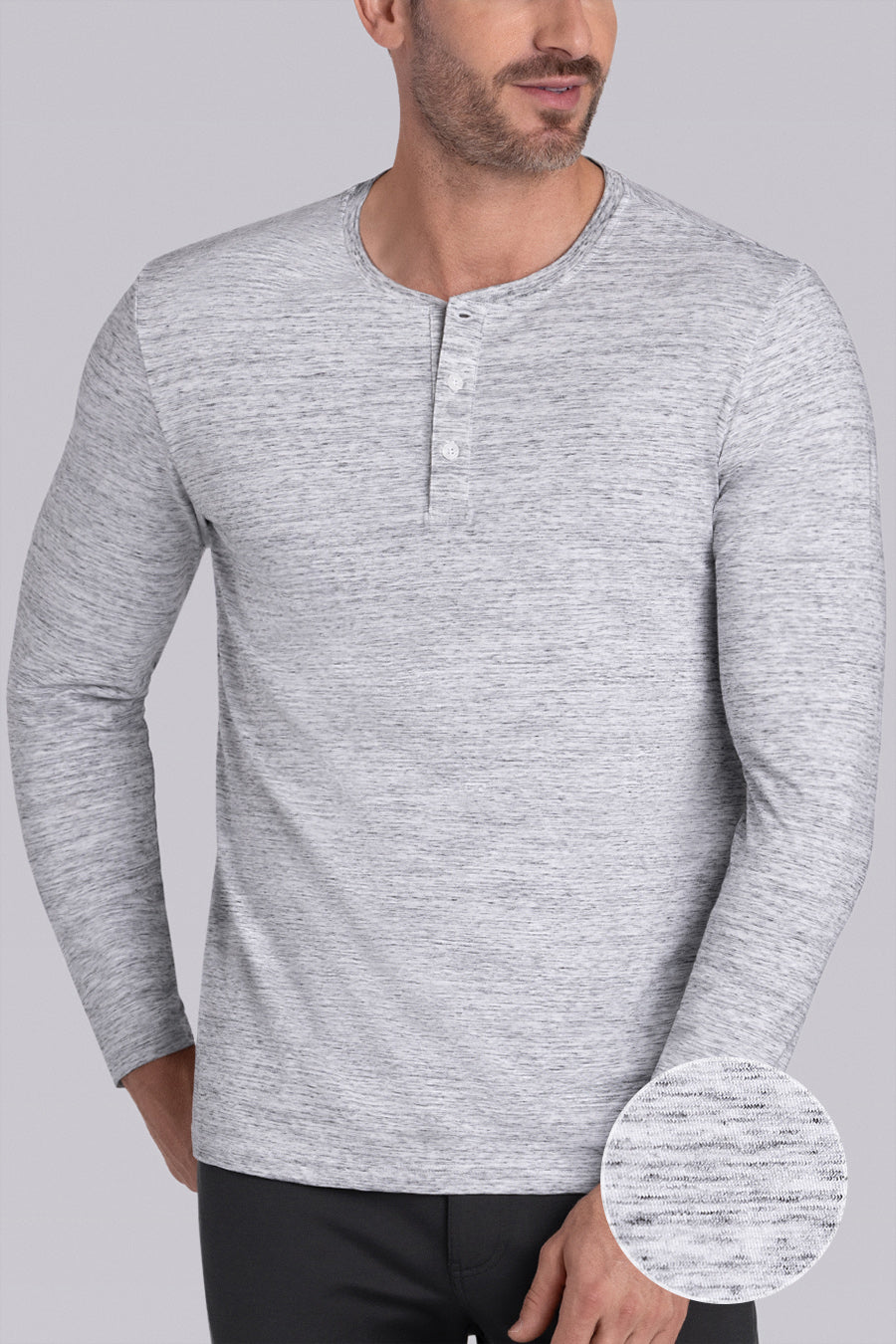 Elemental In Bone White Heather – Buttercloth